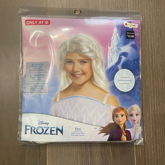 Disguise | Costumes | Disguise Disney Frozen Elsa Child Wig Nwt | Poshmark
